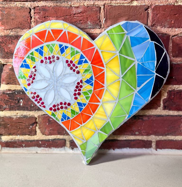 Heart Mosaic - Art with a Heart