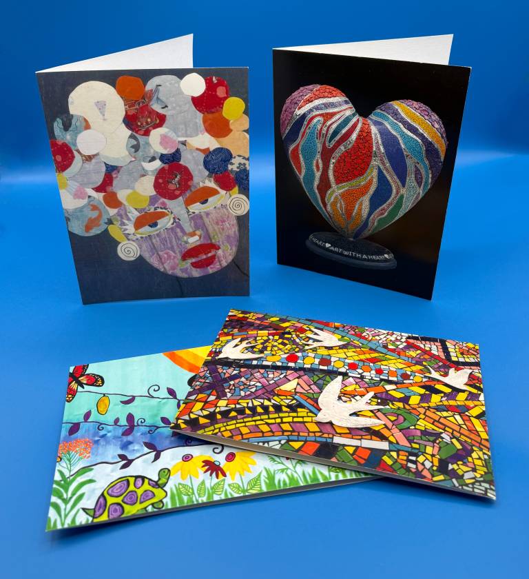 Large Greeting Cards - Art with a Heart
